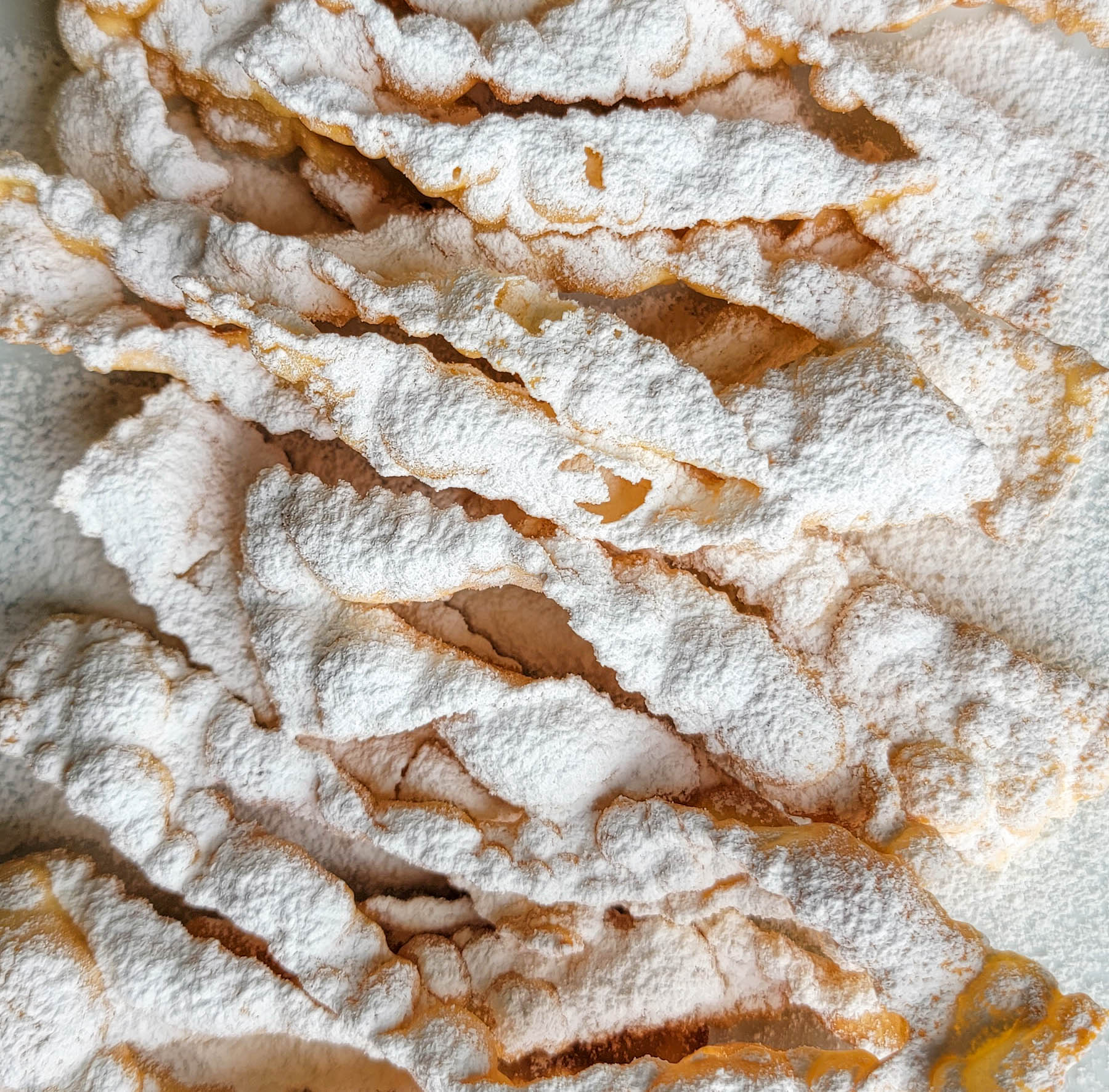 Classic Cenci – Italian Fried Dough for Carnevale - Tina Zaccardi Bakes