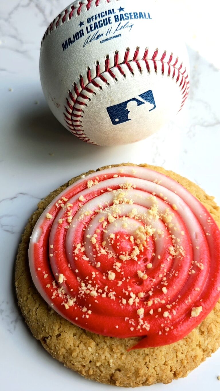 My Version of Busch Stadium’s Exclusive Crumbl Cookie - Tina Zaccardi Bakes